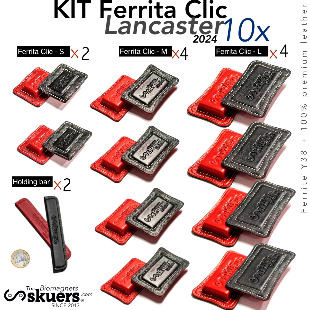 Ferrite Click Kit Y38 Lancaster x 10 pairs by skuers